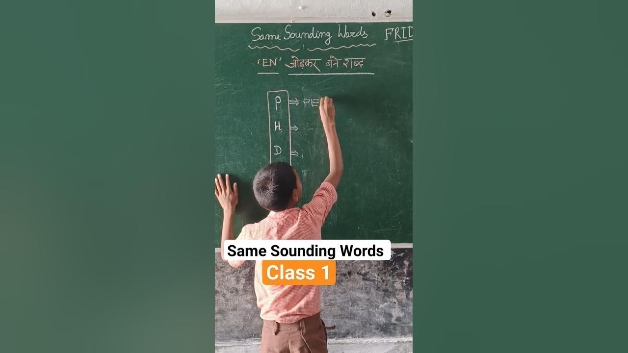 Same Sounding Words EN english Class 1 same-sounding-words-en-english-class-1