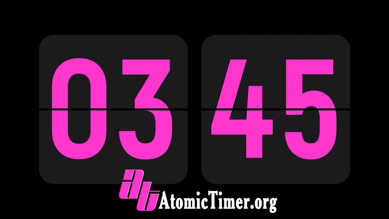 3 Minute 45 Seconds Timer - Countdown Atomic Timer - The Best and Most ...