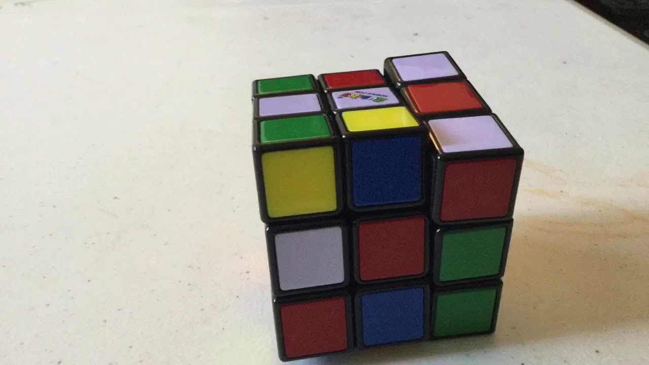 Rolling Rubik’s cube : a cool stop motion movie - YouTube