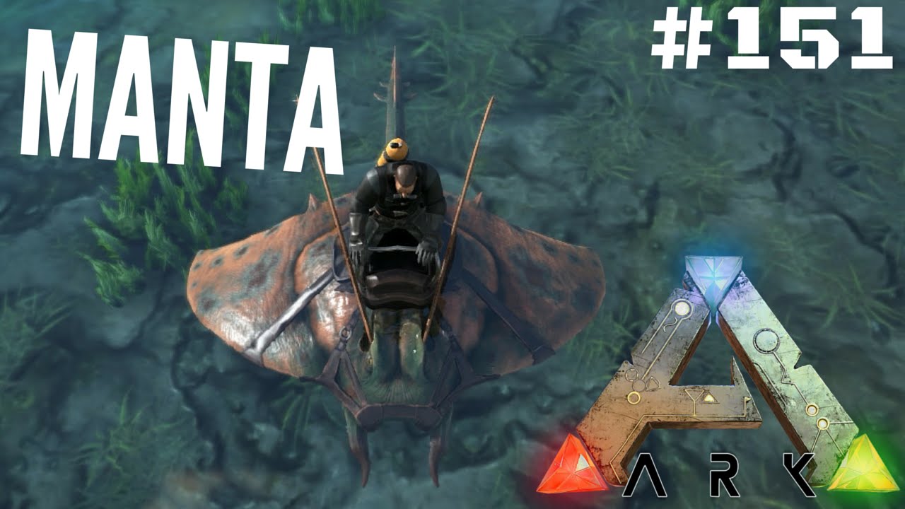 🦕 ARK Survival Evolved #131 - Manta Oswajanie - YouTube