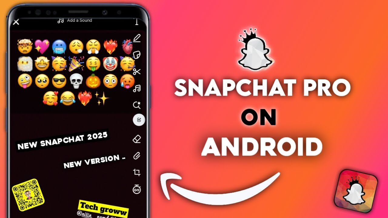 Snapchat pro On Android 2025🤯 new version🚀| Ios Emojis On Android # ...