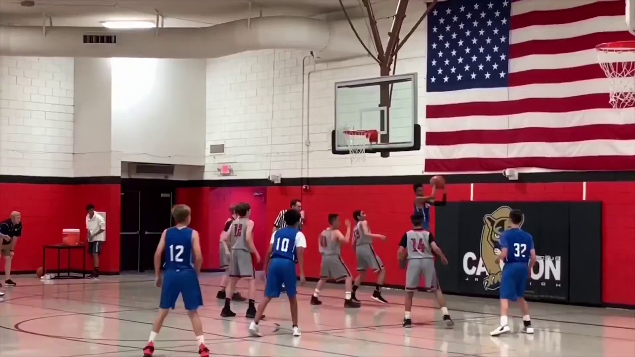 7th grade basketball highlights- school team - YouTube
