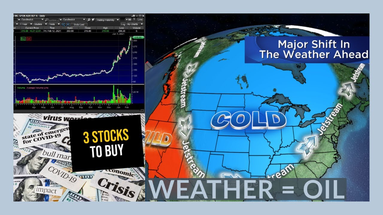 THE STOCK MARKET IS GOING CRAZY BECAUSE OF THE WEATHER!! - My Watchlist ...