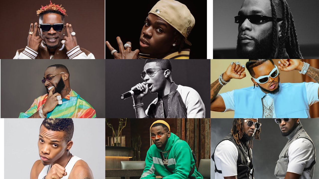 Top 10 Best Musicians In Africa.🇬🇭🇳🇬🇿🇦 - YouTube