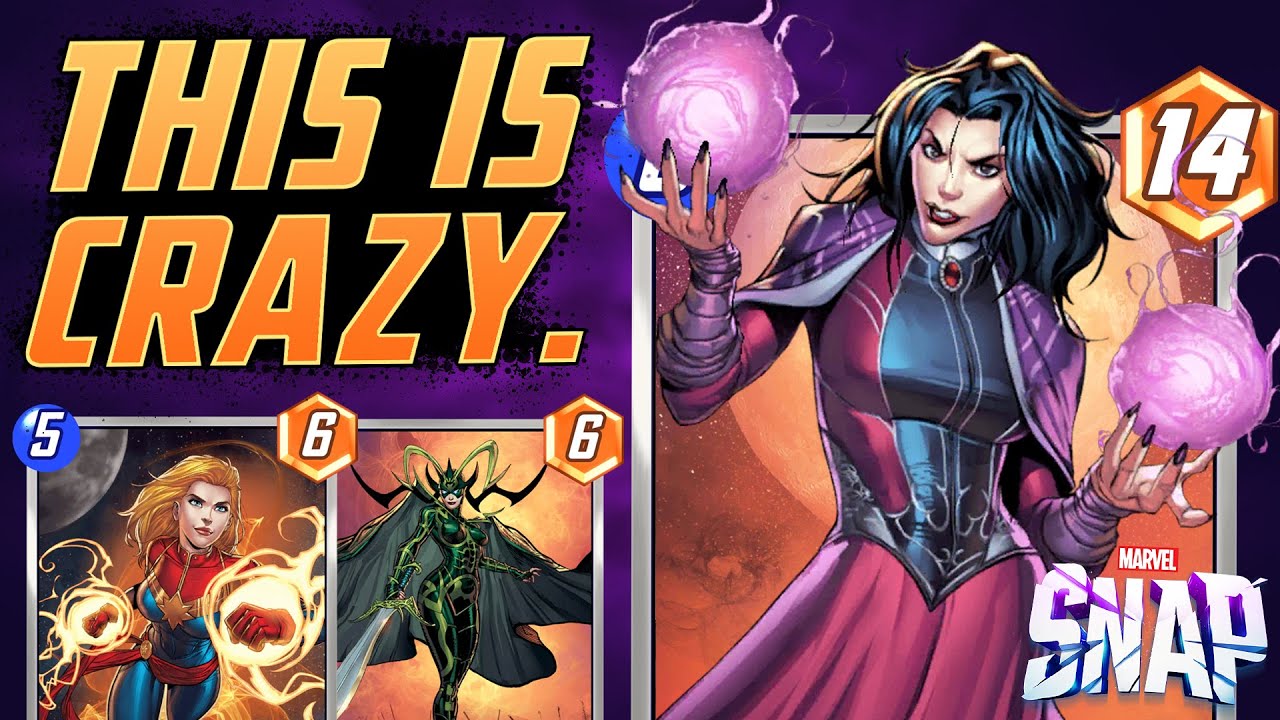 EASY MODE in Marvel Snap!? This AFK Agatha deck is crazy. - YouTube