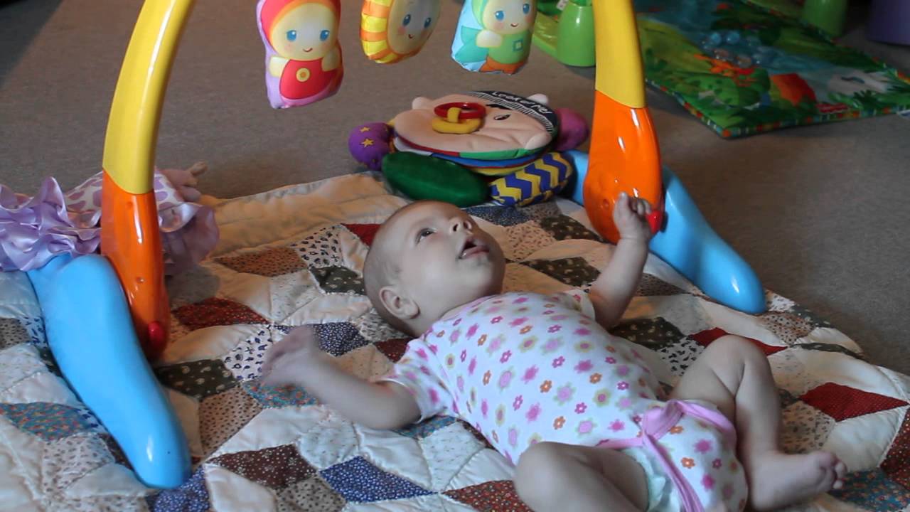 Caroline playing and laughing - YouTube