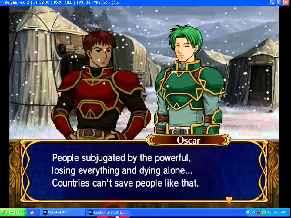 Oscar talk Kieran support A Fire Emblem 9 Game Cube - YouTube