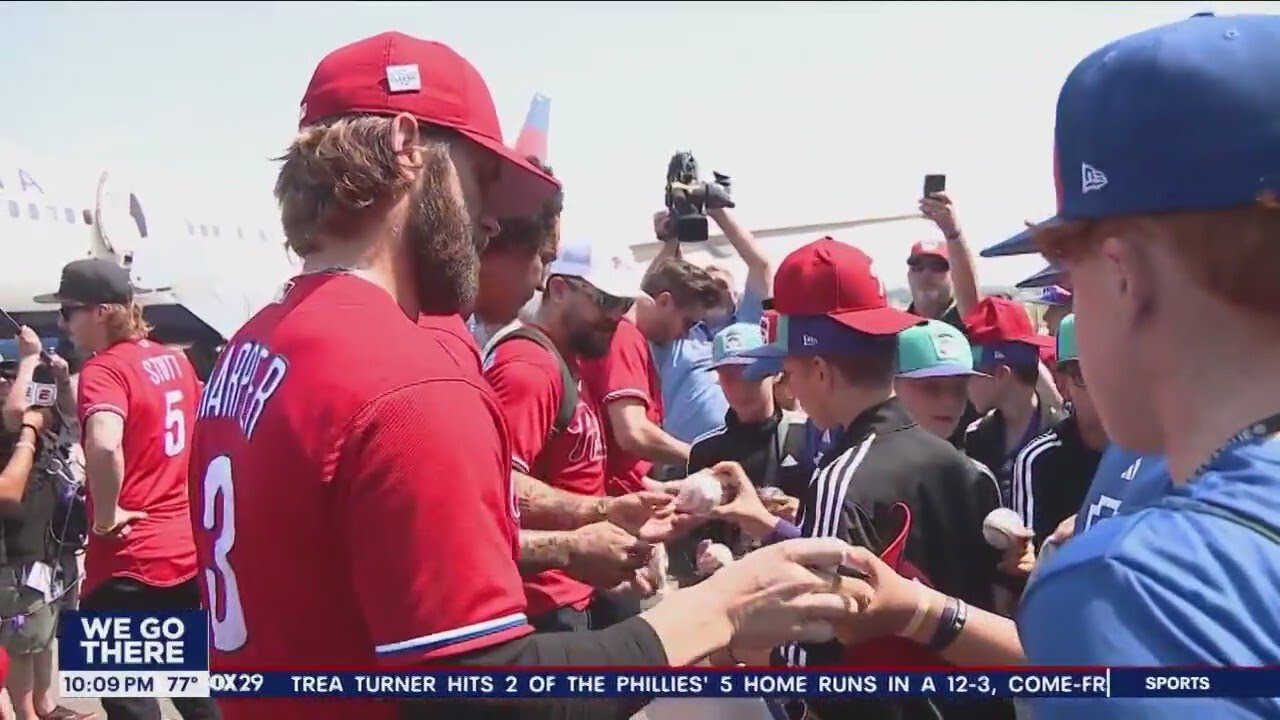 Phillies meet Media Little League ahead of Little League World Series ...