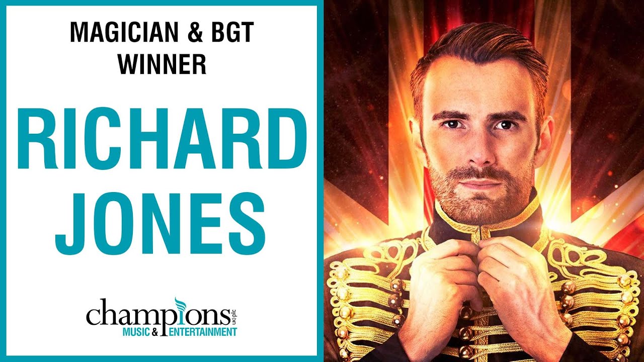 Richard Jones | Britain's Got Talent Winner Magician & Illusionist ...