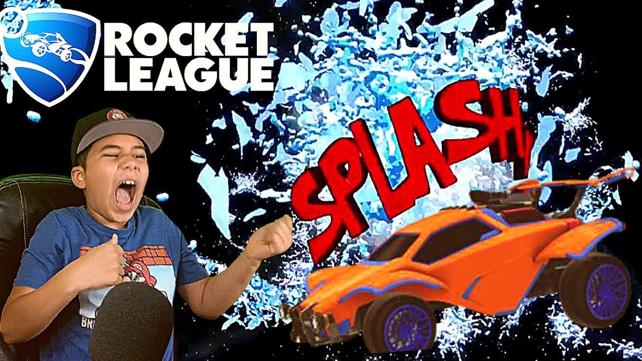 Crashing Splash Goals in Rocket League - YouTube