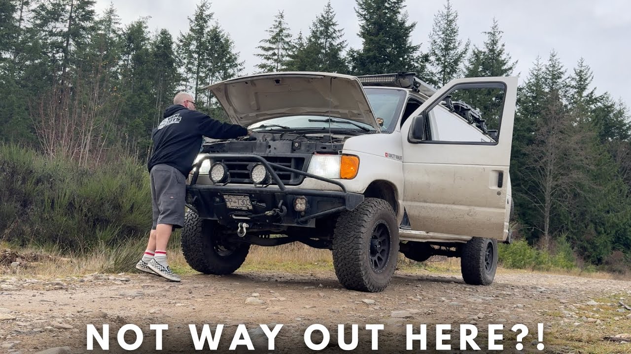 Stressful Drive Out! This Was My Mistake. VAN LIFE - YouTube