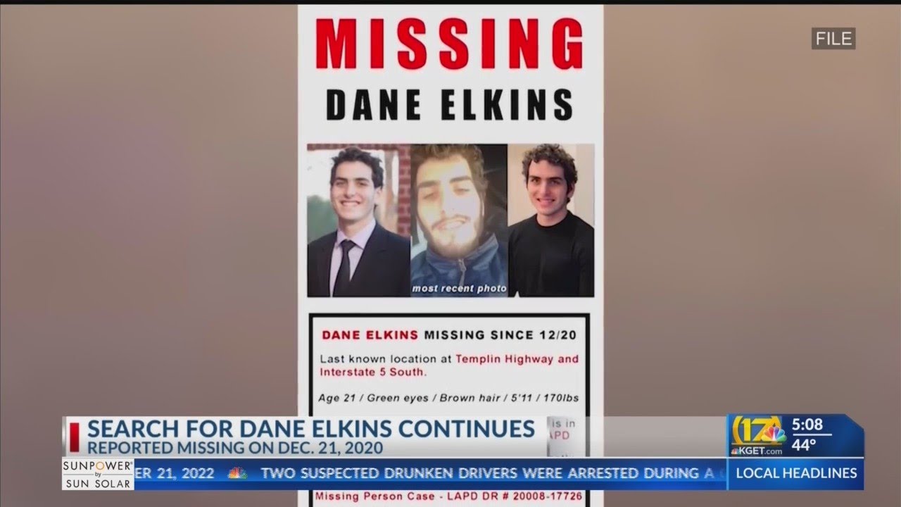 The search for Dane Elkins continues - YouTube