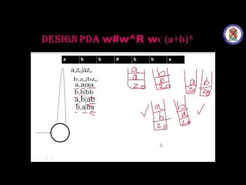 How to design a Push Down Automata|Push Down Automata Part-4|Theory of ...