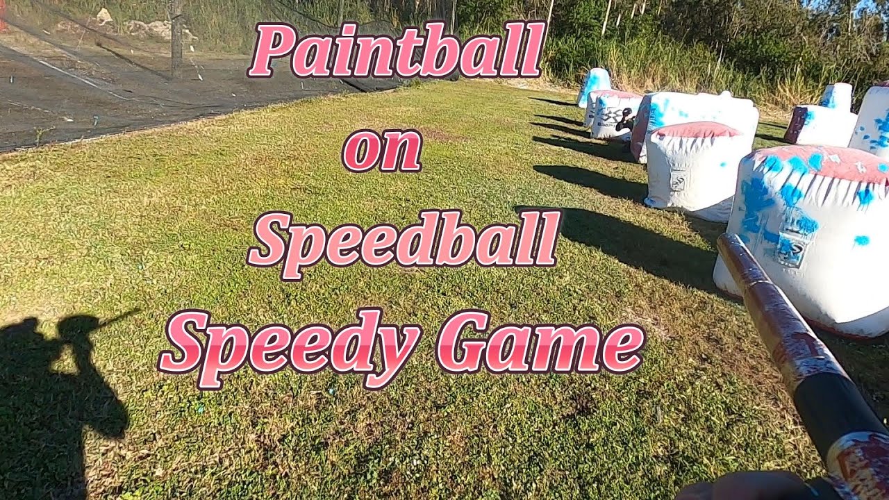 Paintball on Speedball (Speedy Game) - YouTube