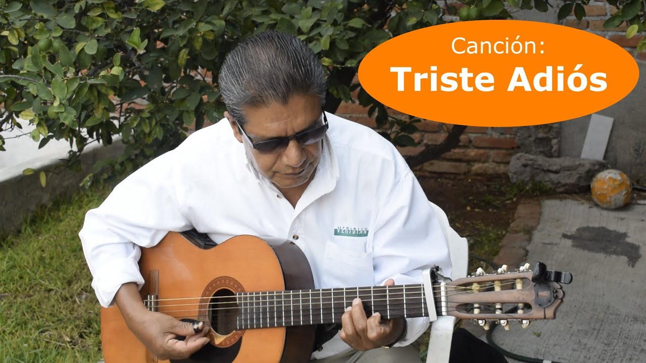Triste Adiós (Acordes en Guitarra ) - YouTube