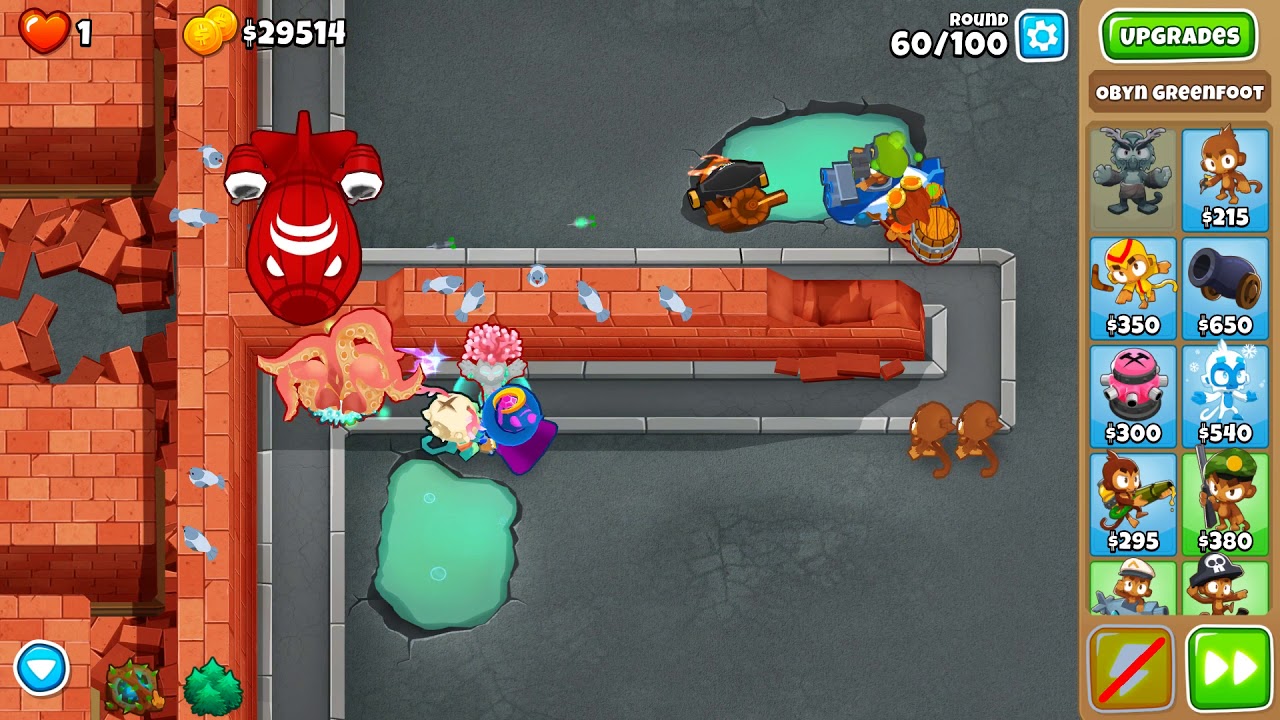 Bloons TD 6 - Another Brick - Chimps - Black Border (11.0 patch) - YouTube