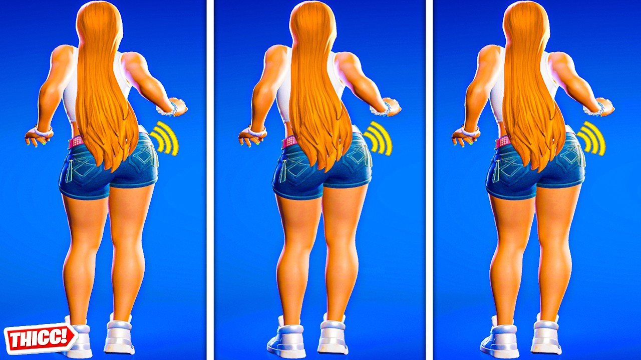 Fortnite Ice Spice Skin Party Hips 1 Hour Version Thicc 🍑😘 Hot New Icon ...