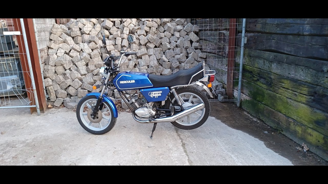 Hercules Ultra 80 AC Chopper - YouTube