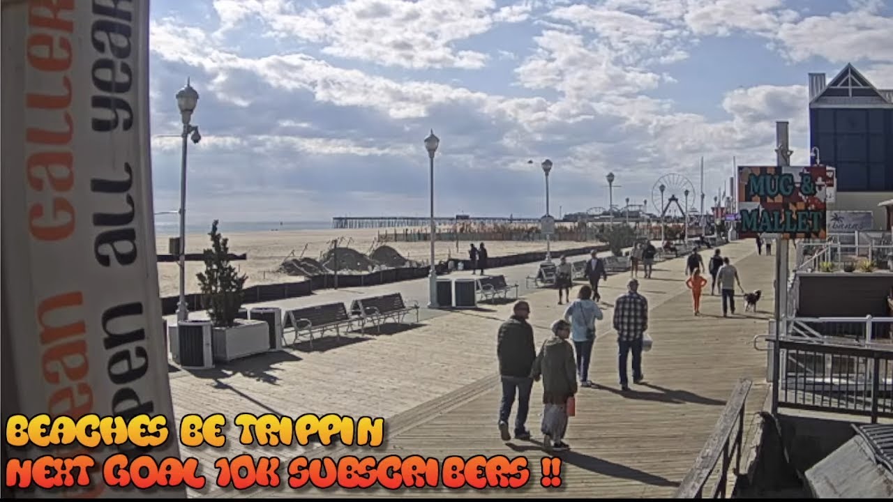Ocean City, MD Boardwalk Cam - Maryland beach live webcam - ocean city ...