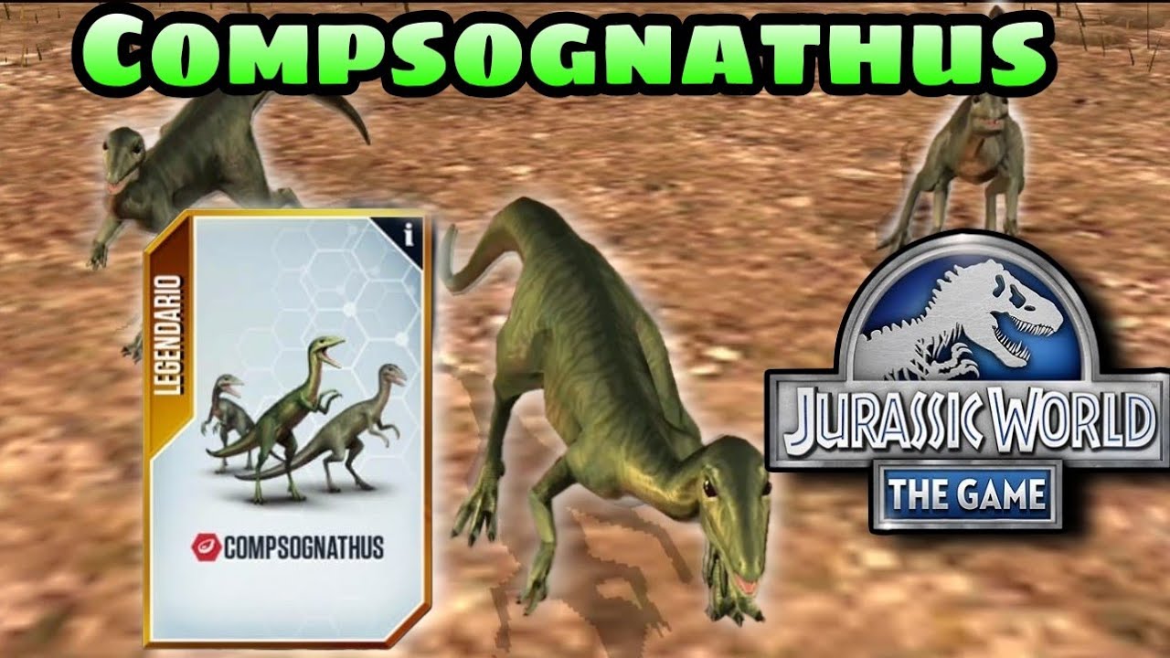 ¿Cómo Conseguir Al Compsognathus Fácilmente? JURASSIC WORLD THE GAME ...