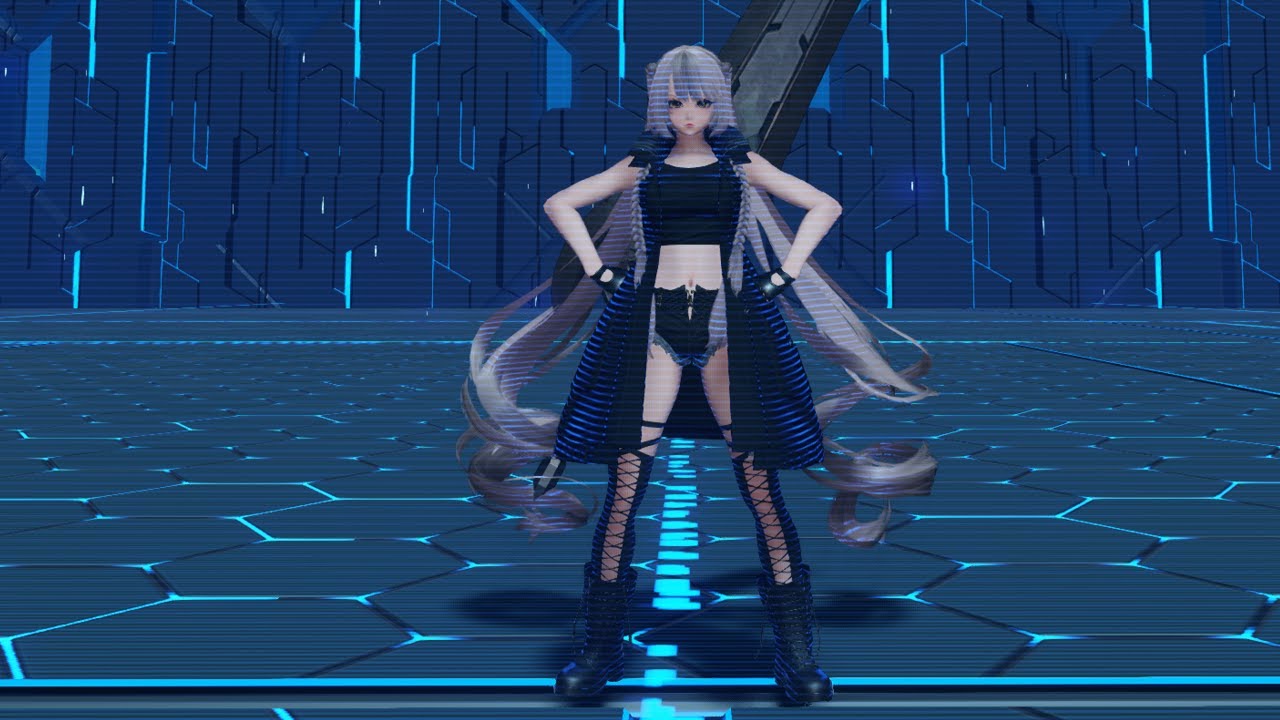 PSO2 NGS Face the Darkness Hu/Sl Sword/Partisan 1:05.464 - YouTube