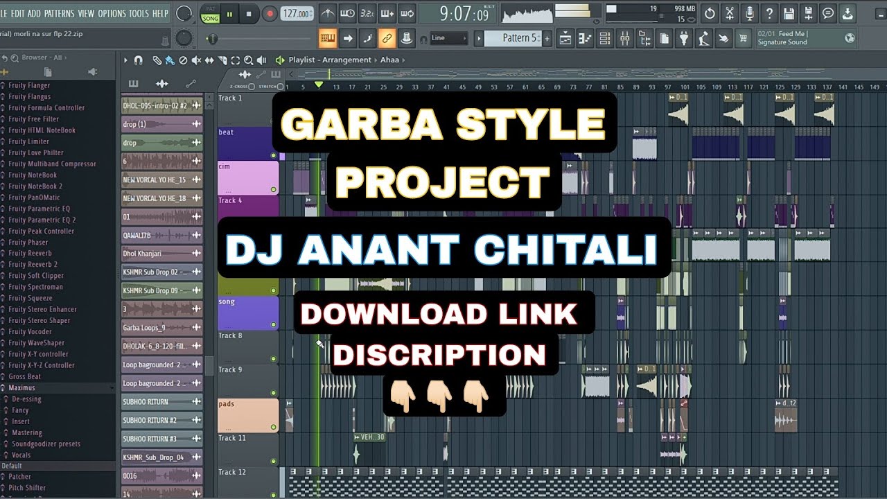 GARBA STYLE FLP || FULL PROJECT DOWNLOAD LINK IN DISCRIPTION 👇🏻👇🏻 || DJ ...