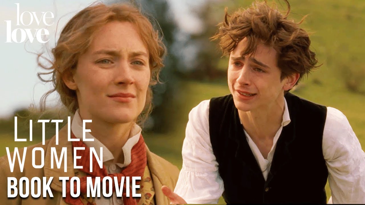 Little Women (2019) | Jo and Laurie: Book to Movie | Love Love - YouTube