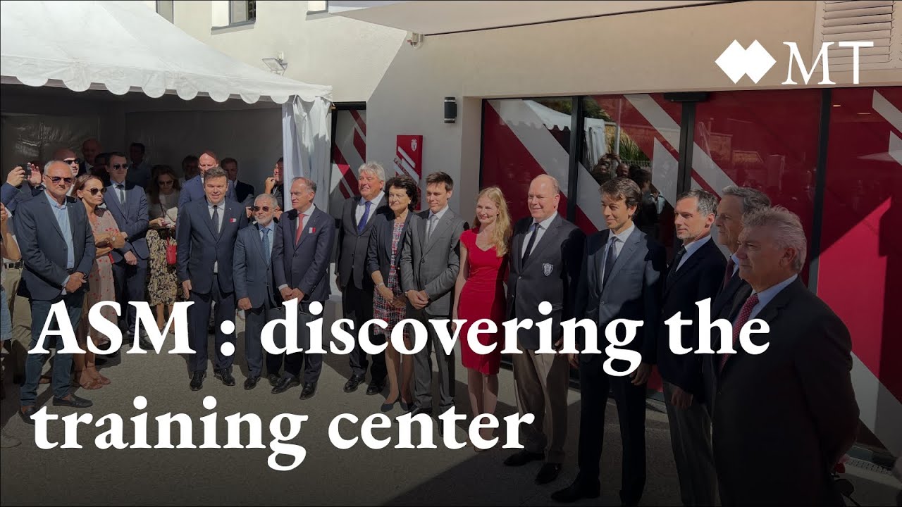 Discovering the AS Monaco training center - YouTube