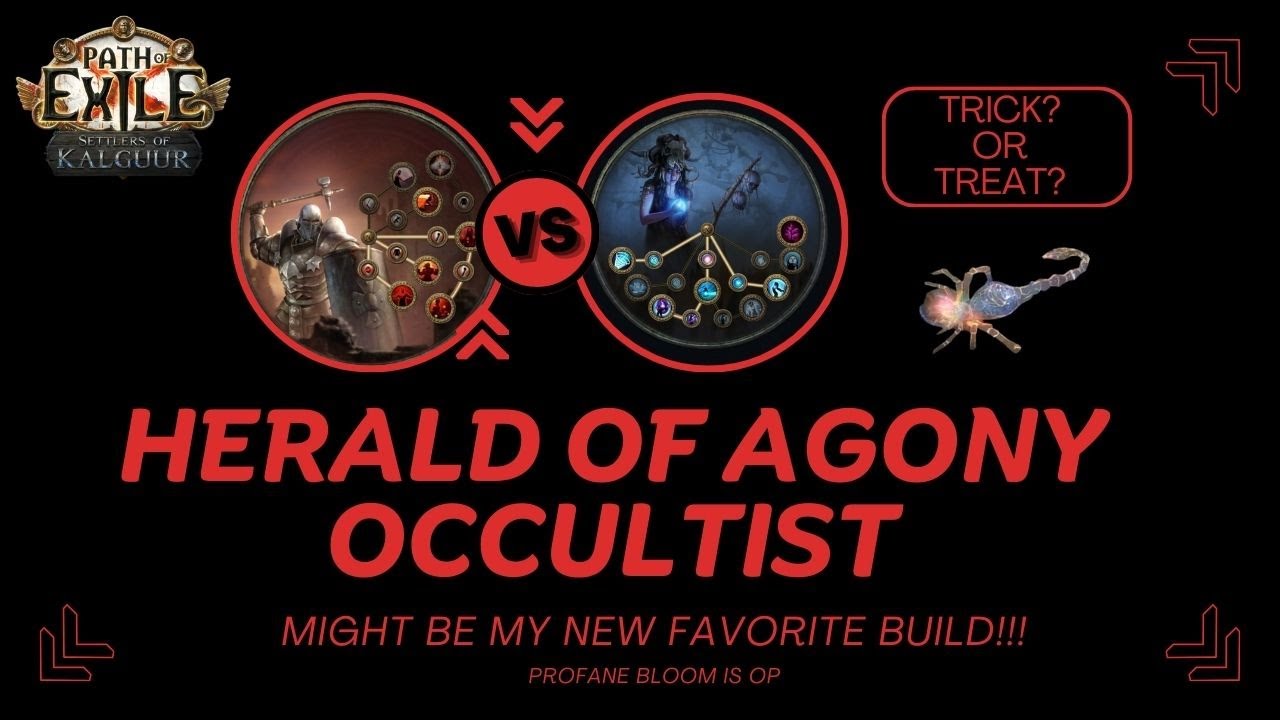 [PoE 3.25] Trick or Treat? Herald of Agony Occultist Loves Explosions ...