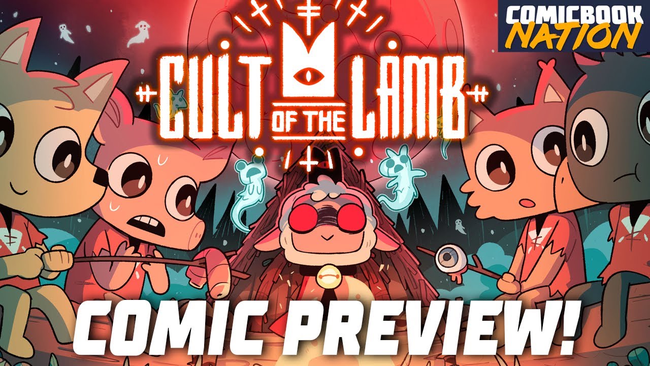 Cult of the Lamb - Pilgrim Pack Comic Book! Exclusive Preview! - YouTube