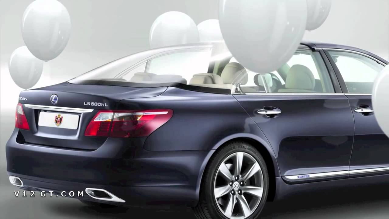 Lexus LS 600h L Monaco Royal Wedding Car - YouTube