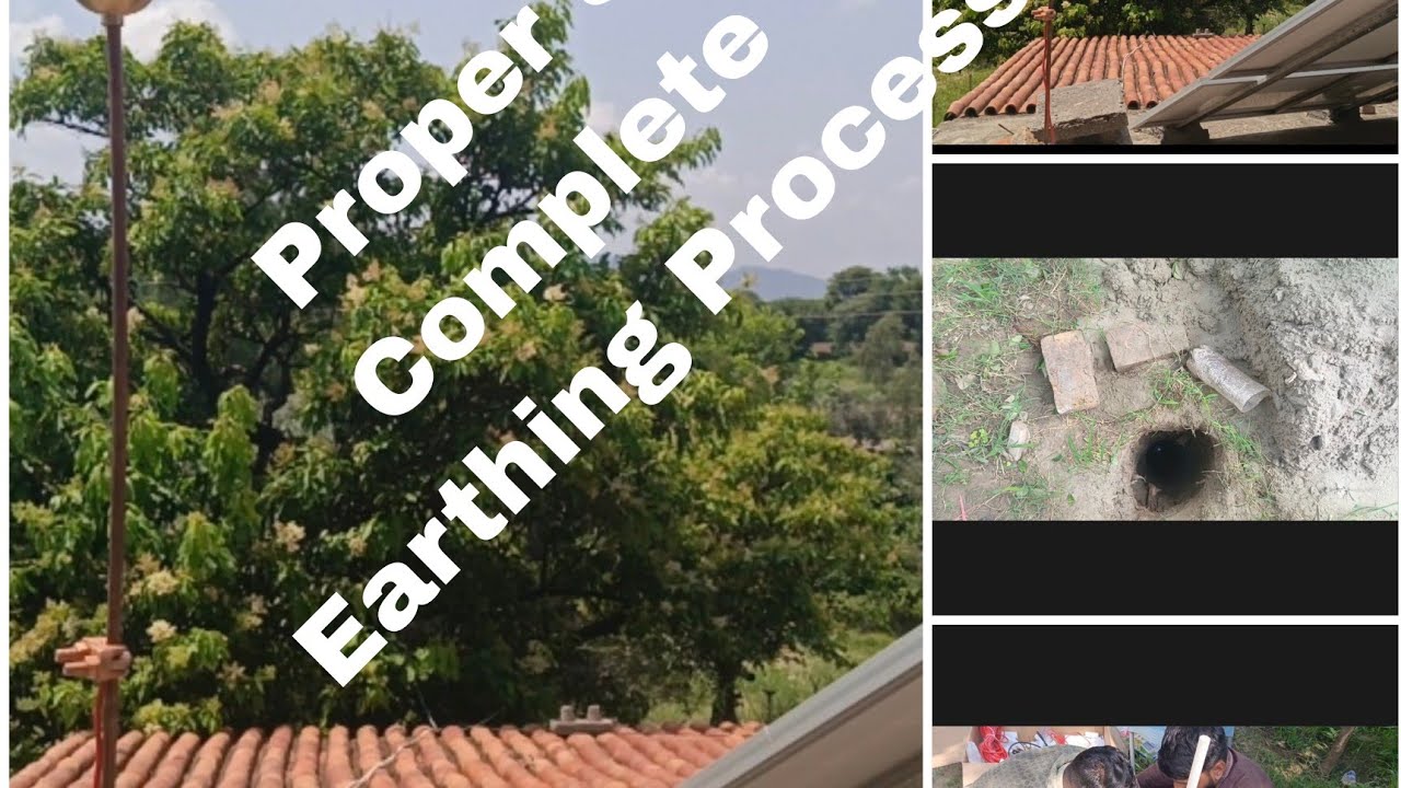 proper & complete earthing process - YouTube