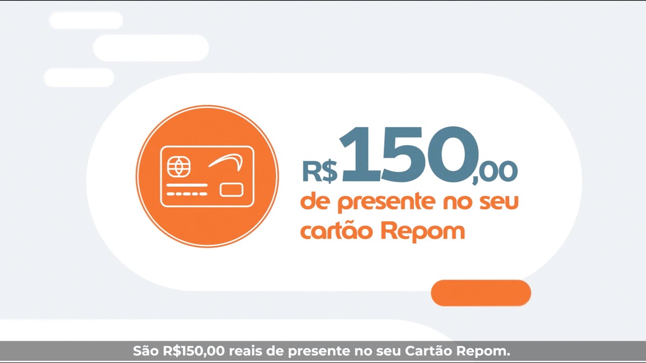 Com Você Sempre - São R$150 no seu Cartão Repom - YouTube