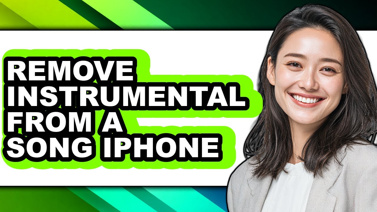 How to Remove Instrumental from a Song Iphone (updated) - YouTube