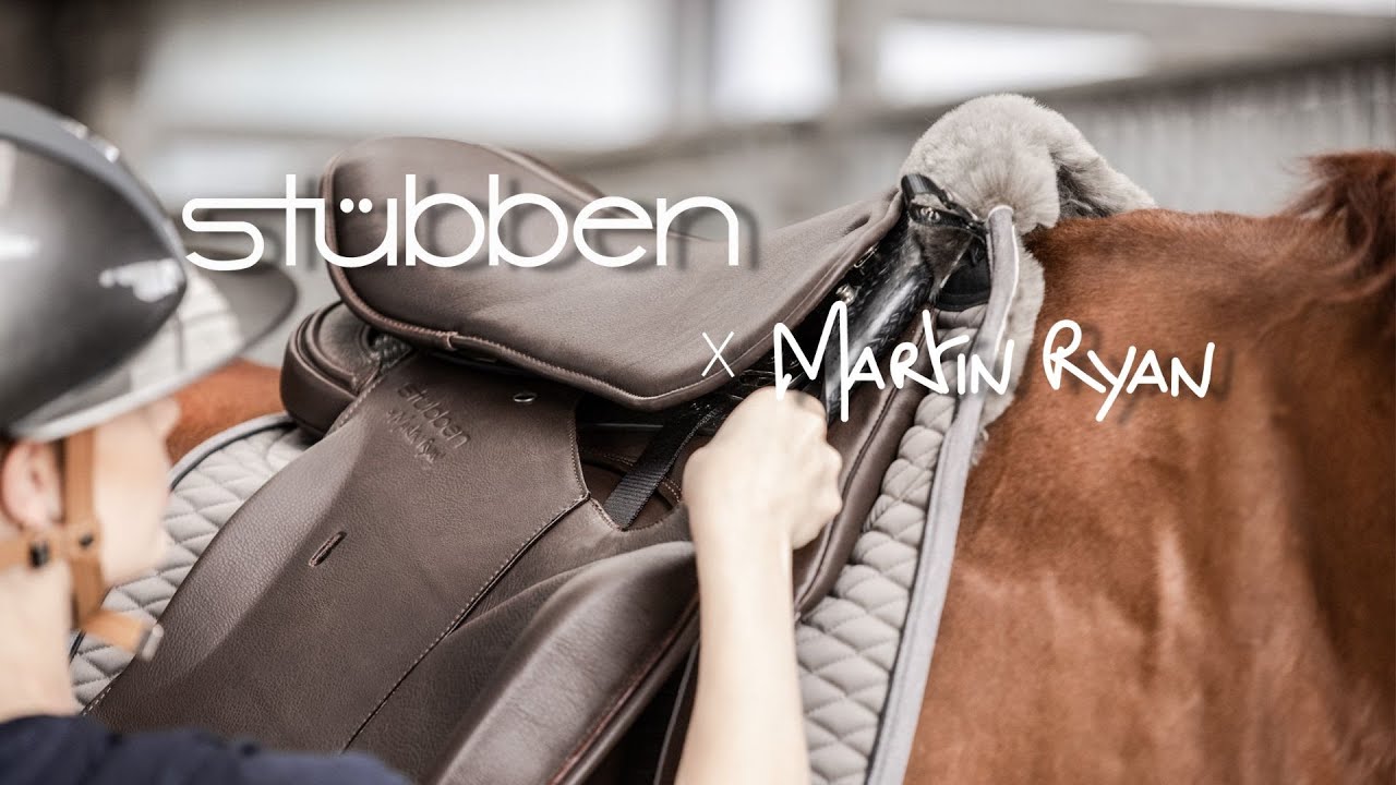 REV Stübben x Martin Ryan - Interchangeable saddle flaps - YouTube