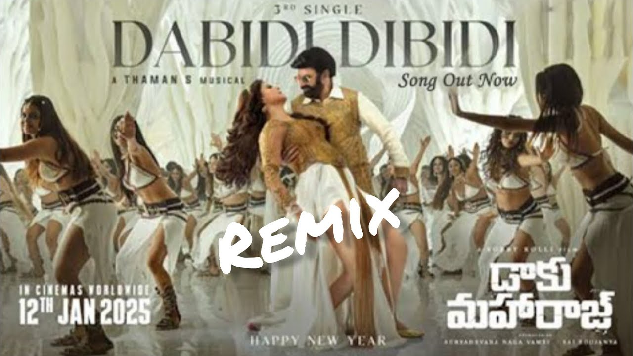 Dabidi Dibidi Special Remix Lyrical | Daaku Maharaaj | NBK | Urvashi ...