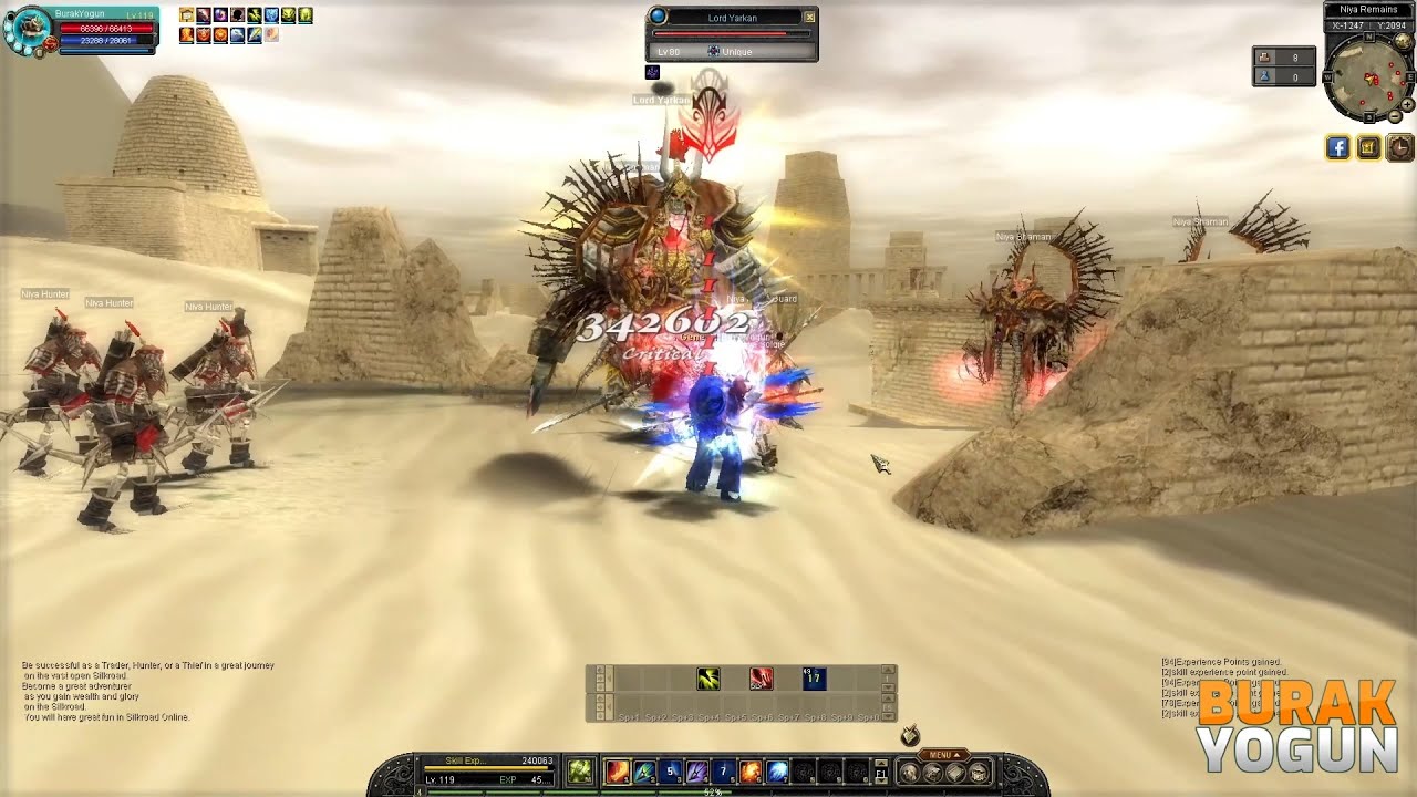 Silkroad Online - Lord Yarkan Unique - YouTube