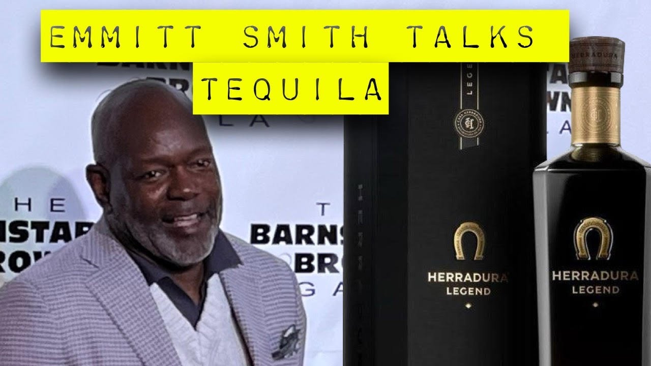 Emmitt Smith Talks Tequila with Tom Fischer - YouTube