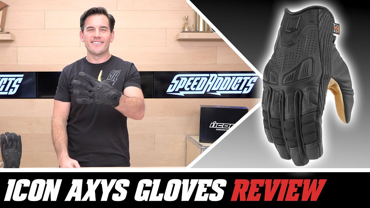 Icon AXYS Gloves Review at SpeedAddicts.com - YouTube