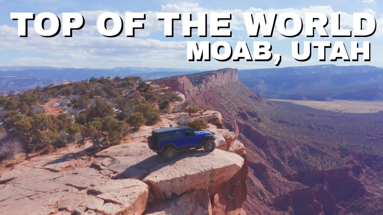 Top of the World Trail Guide - Moab Utah (Challenging Loop & Cliff Edge ...