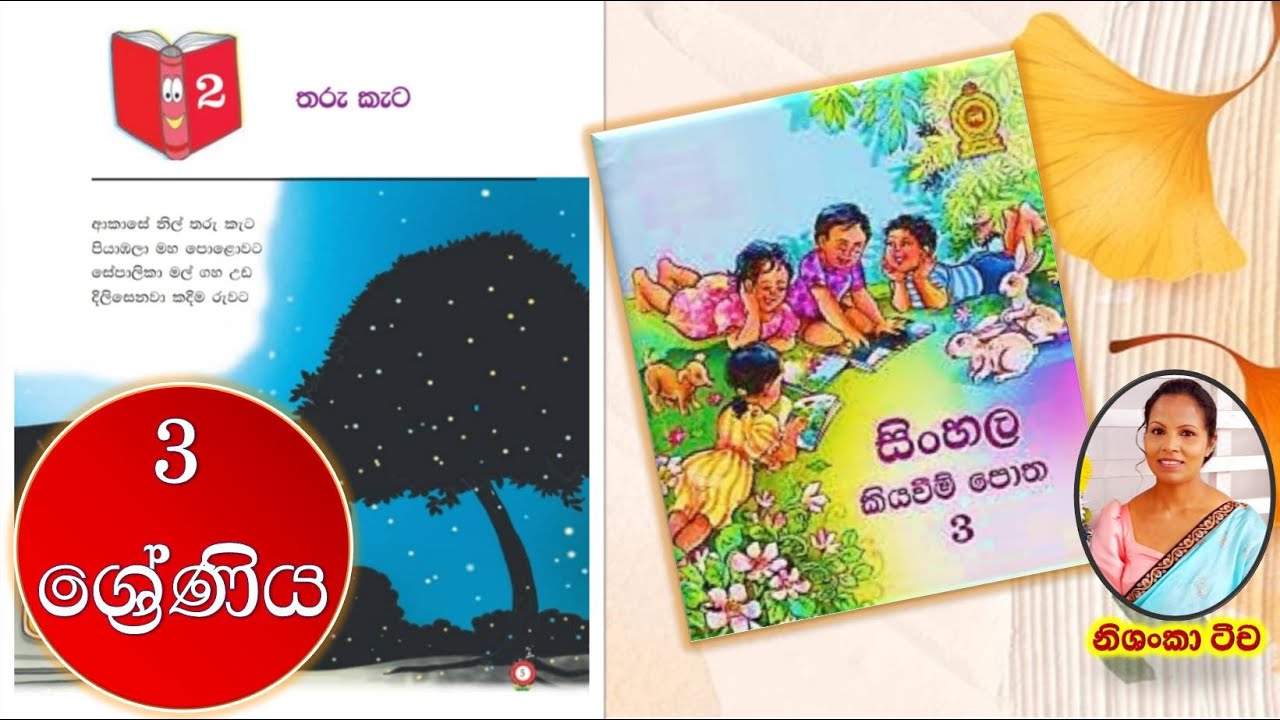 3 ශ්‍රේණිය සිංහල කියවීම් පොත| තරු කැට |Grade 3 Sinhala textbook ...