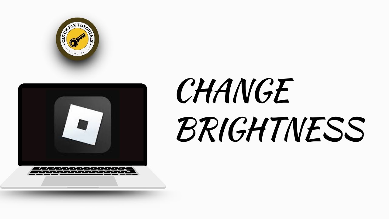How To Change Brightness On Roblox | Full Guide - YouTube
