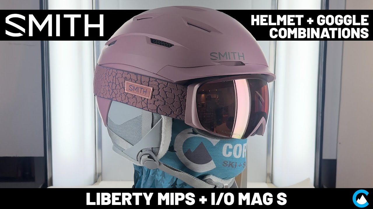 Smith Liberty MIPS + I/O Mag S Helmet Goggle Combos 2025 - YouTube