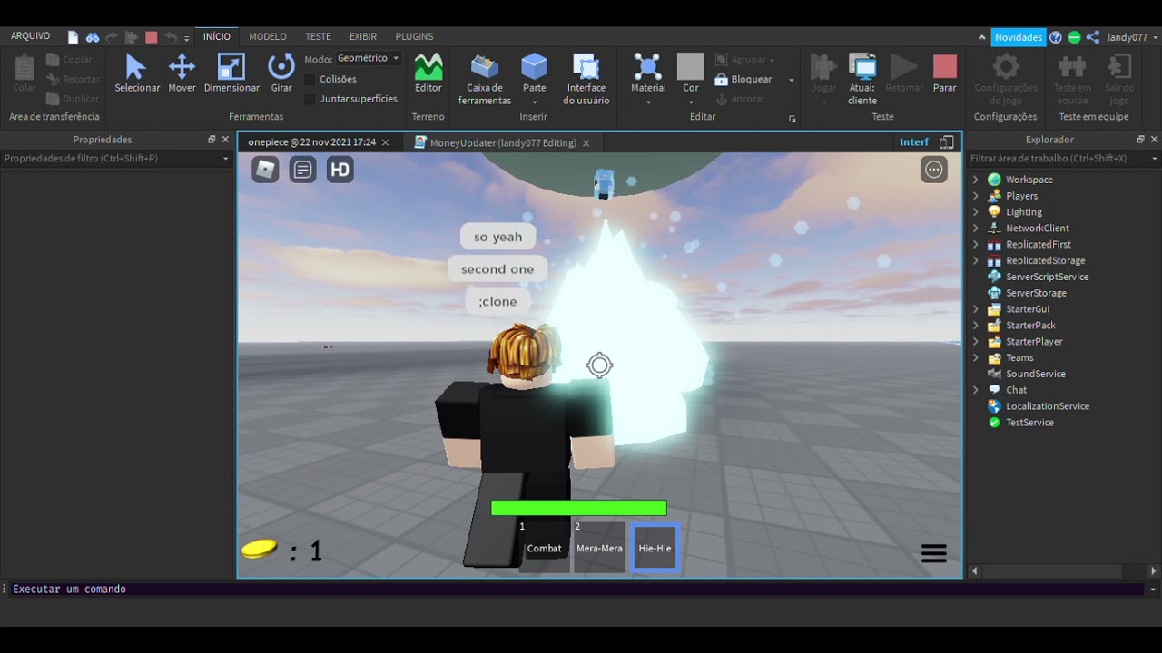 Roblox Studio : Ice Spear and Ice Stomp - YouTube