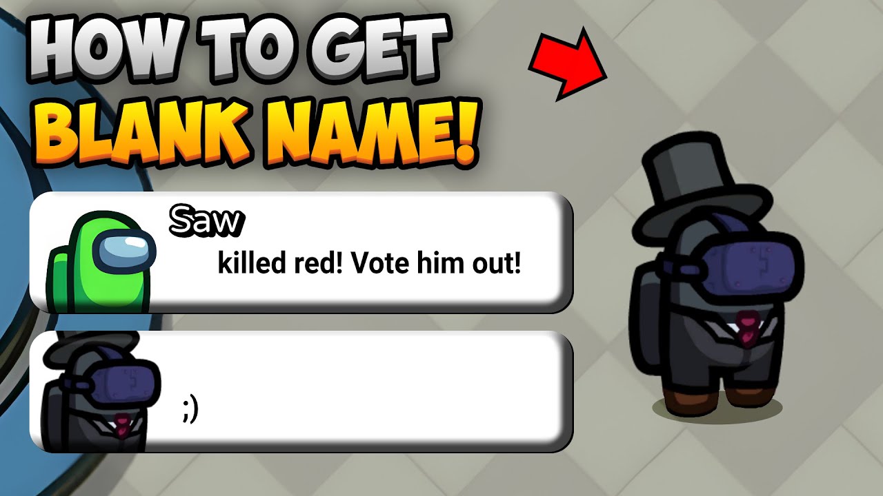 New Blank Name in Among Us 2025 - YouTube