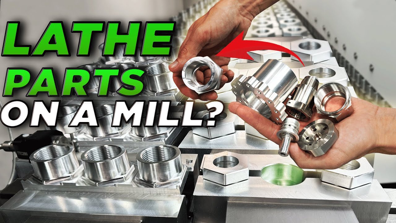 Machining Lathe Parts on a Mill? - YouTube