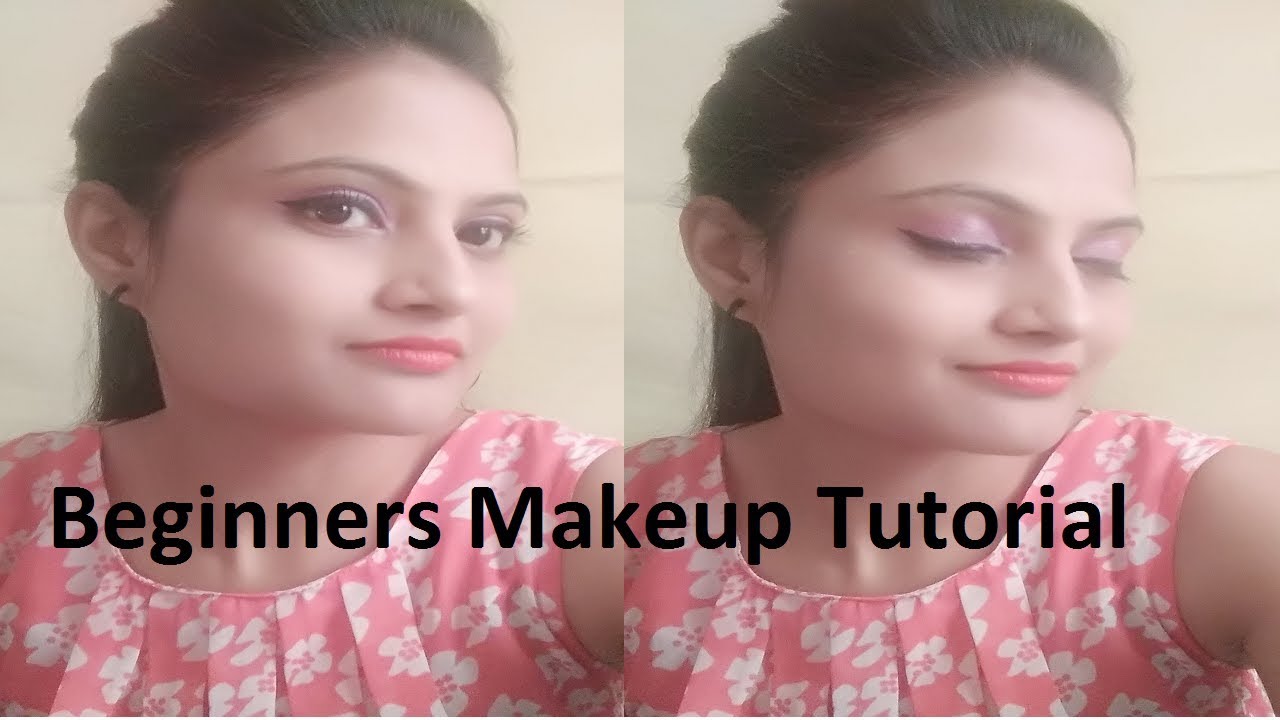Beginners makeup tutorial, Simple makeup tutorial for indian skin - YouTube
