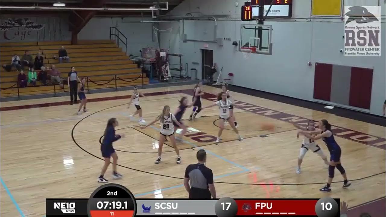 SCSU WBB Highlights vs Franklin Pierce - YouTube