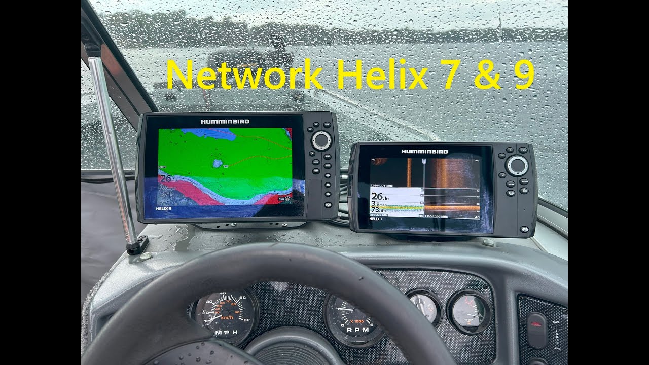 Networking Humminbird Helix 7 and 9 Units #fishing #electronic #howto # ...