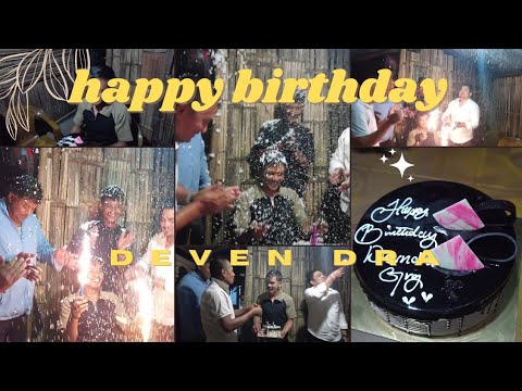 Birthday Celebration Devendra Bhai at gurung cottage Lali guras Pokhara ...